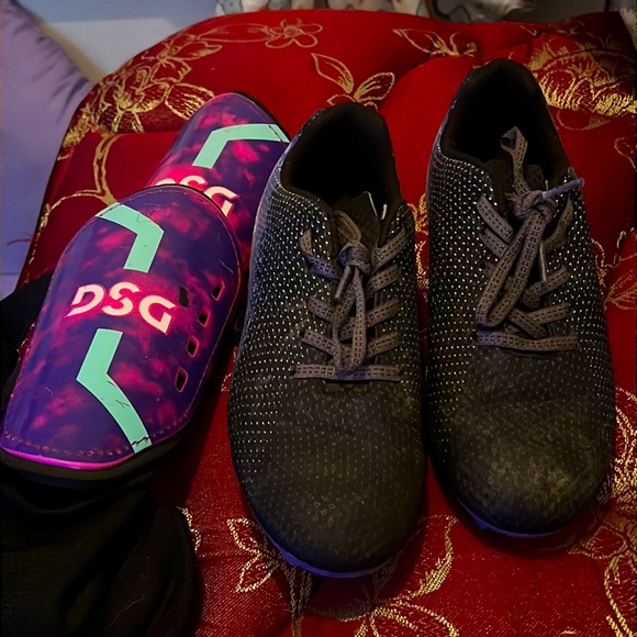 Shoes | Dsg Brand Soccer Cleats And Shin Gards | Poshmark